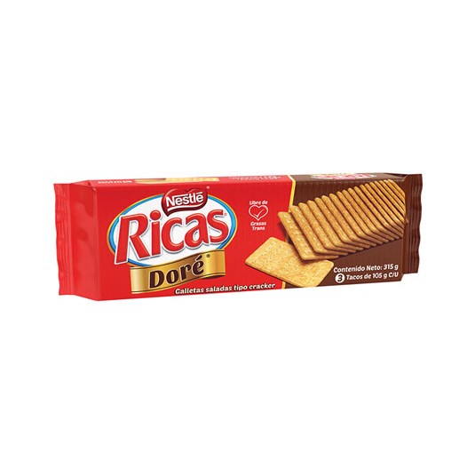 Ricas Galleta Caja 232 Gr. - supermercadosantamaria.com