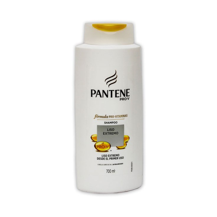 Shampoo Liso Extremo Pantene 700 Ml - supermercadosantamaria.com