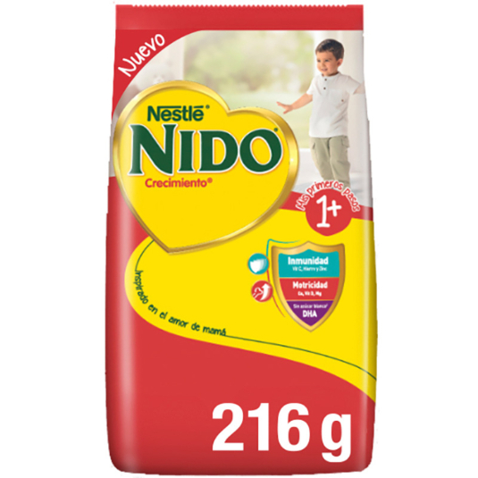 Nido1+ Leche Deslactosada Con Prebioticos Y Dha 1K ...