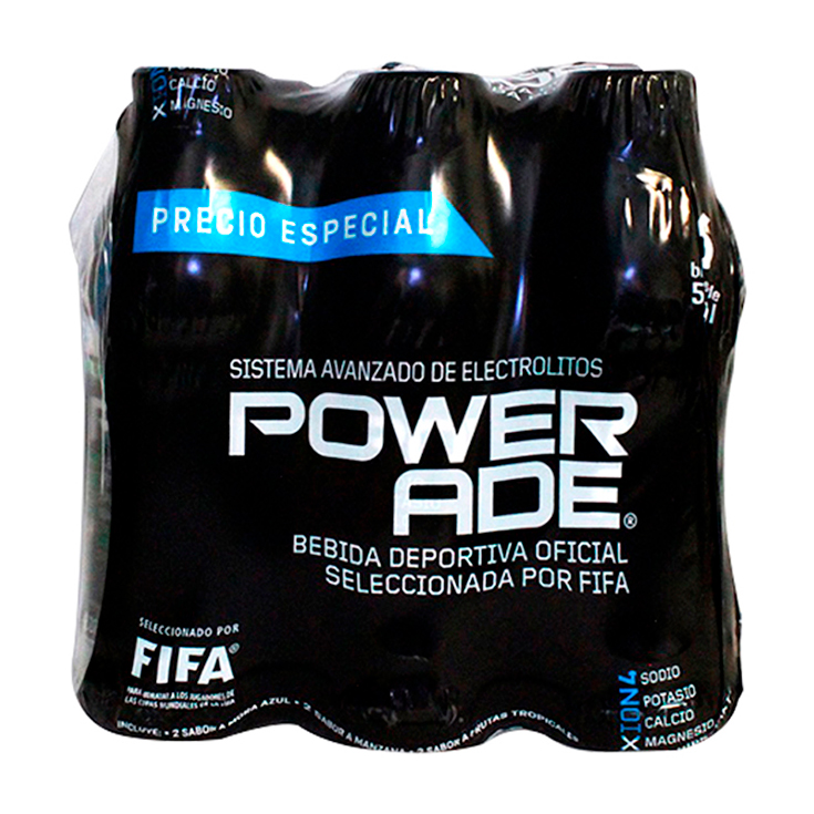 Pack X 6 Powerade Pague 5 Lleve 6 500 Ml C/U - supermercadosantamaria.com