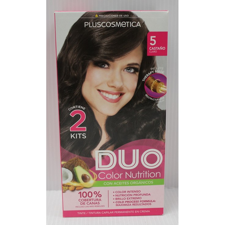 Tinte Capilar Permanente Duo Color Nutrition - supermercadosantamaria.com