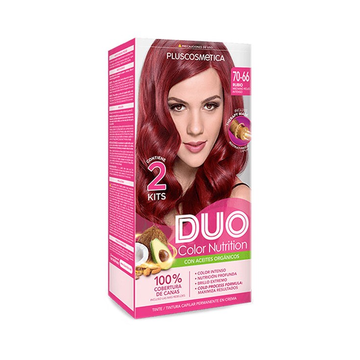Tinte Capilar Permanente Duo Color Nutrition - supermercadosantamaria.com