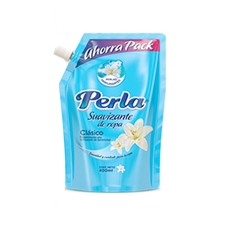 Suavizante Perla Primavera Floral Doypack 400 Ml ...
