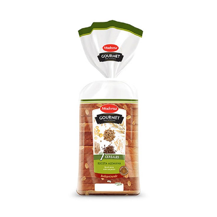 Pan Gourmet Integral 7 Moderna 680 . - supermercadosantamaria.com