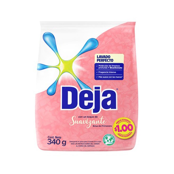 Detergente En Polvo Suave Brisa Bicarbonato Deja ...