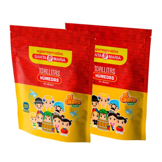 Santa Maria Toallitas Humedas Chavo Mini Doypack X 100U ...