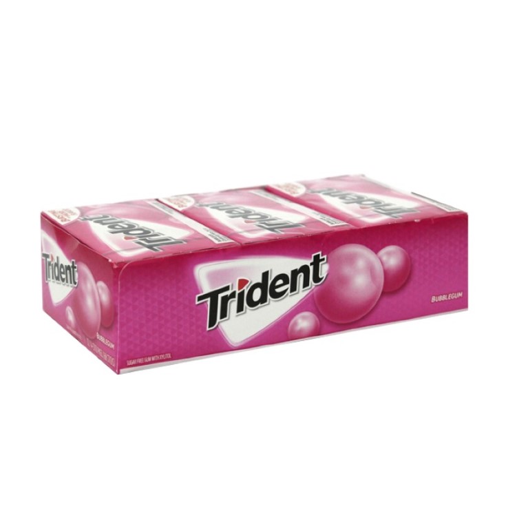 Chicle Trident Bubblegum 319.2 Gr - supermercadosantamaria.com