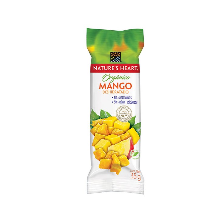 Mango Organico Nature´S Heart 35Gr - supermercadosantamaria.com