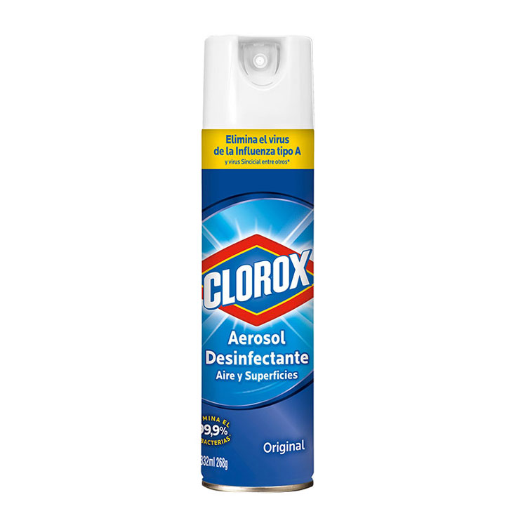 Spray Desinfectancte Clorox Original 332 Ml. - supermercadosantamaria.com