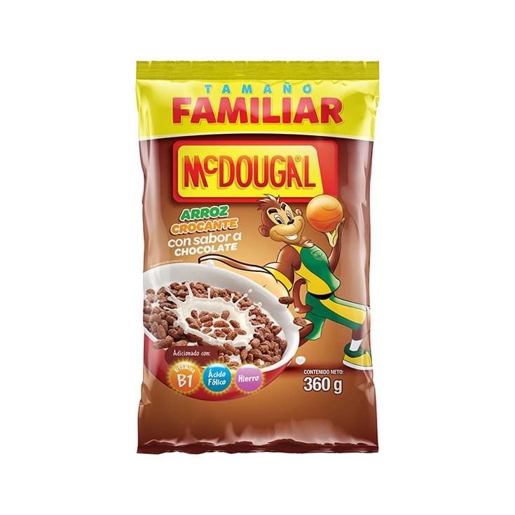 Mc Dougal Cereal Funda Arroz Crocante Chocolate 36 ...