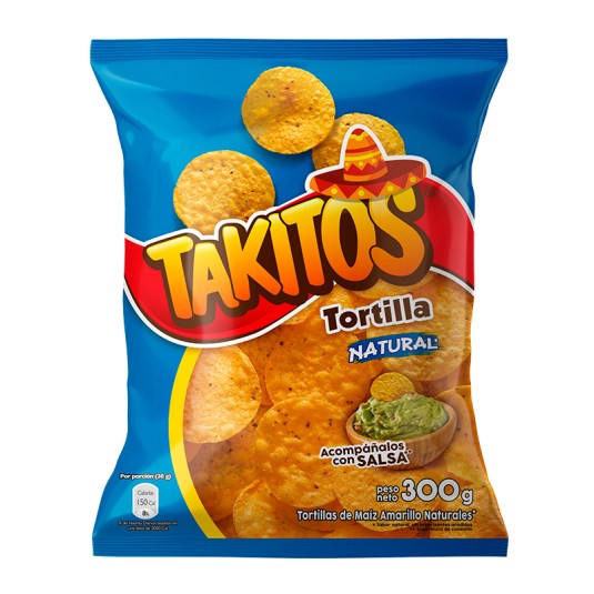Tortillas Natural Takitos 150 Gr - supermercadosantamaria.com