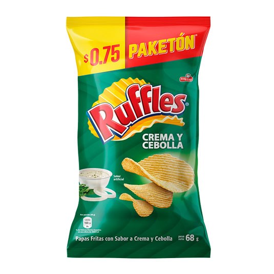 Papa Sabor Picante Y Limon Ruffles 110 Gr - supermercadosantamaria.com