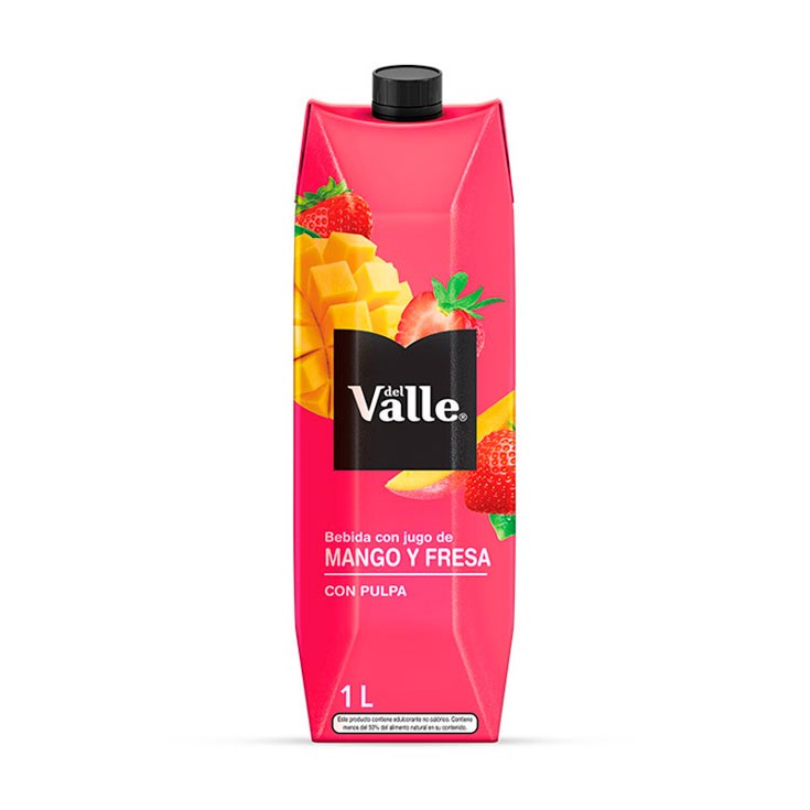 Jugo Mango Y Fresa Del Valle 1 Lt. - supermercadosantamaria.com