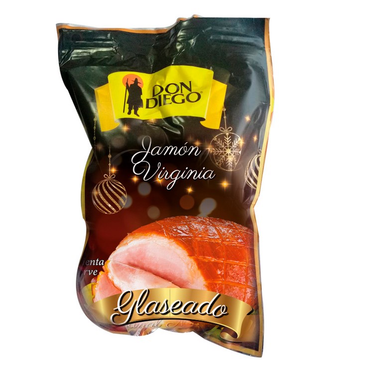 Don Diego Jamon Virginia Glaceado 1Kg. - supermercadosantamaria.com