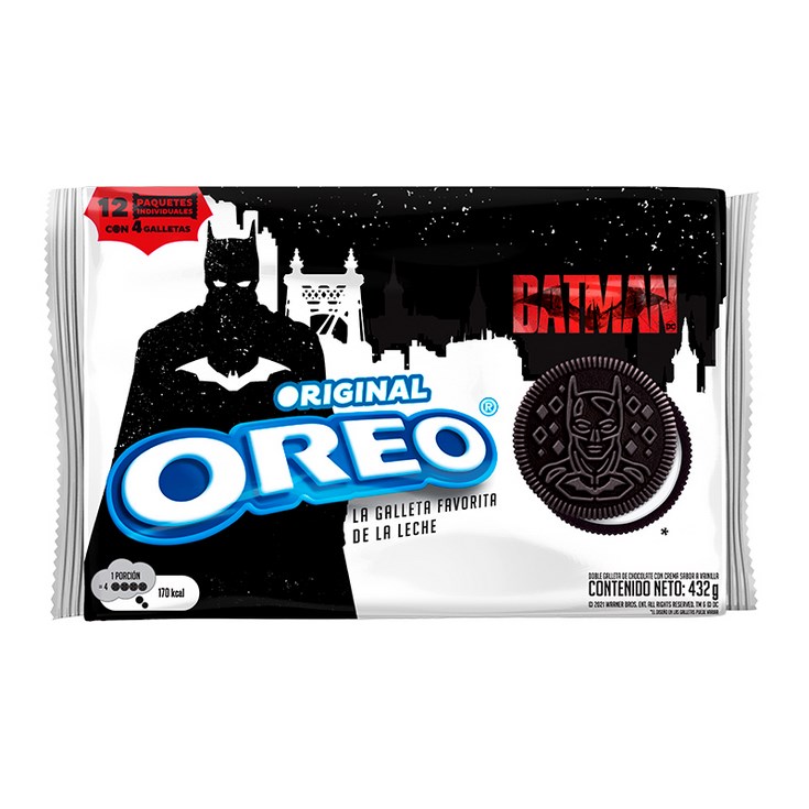 Oreo Pack Batman X12 36Gr. - supermercadosantamaria.com