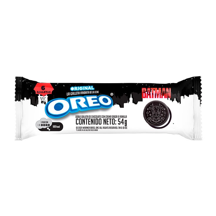 Oreo Galleta Batman 54Gr. - supermercadosantamaria.com