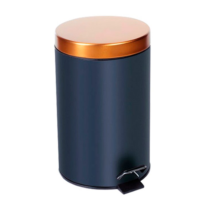 Basurero 3Lt Azul Indv - supermercadosantamaria.com