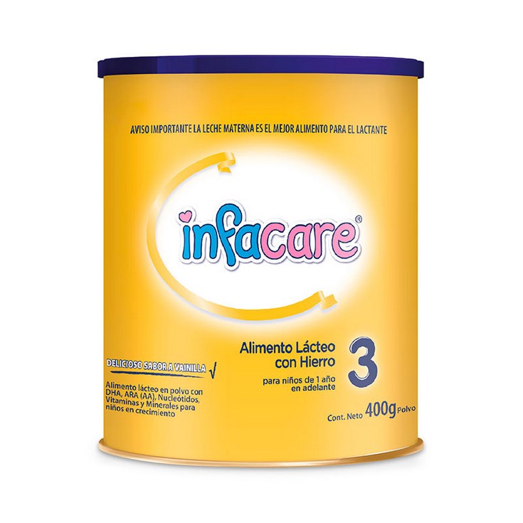 Formula Infantil Etapa 3 Infacare 400 G - supermercadosantamaria.com