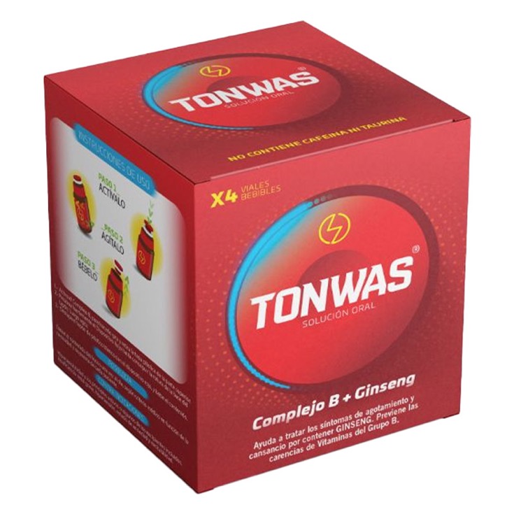 Ton Was Vitaminas Bebida X4 - supermercadosantamaria.com