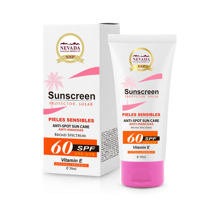 Protector Solar Nevada Pieles Sencibles Sfp 60 - supermercadosantamaria.com