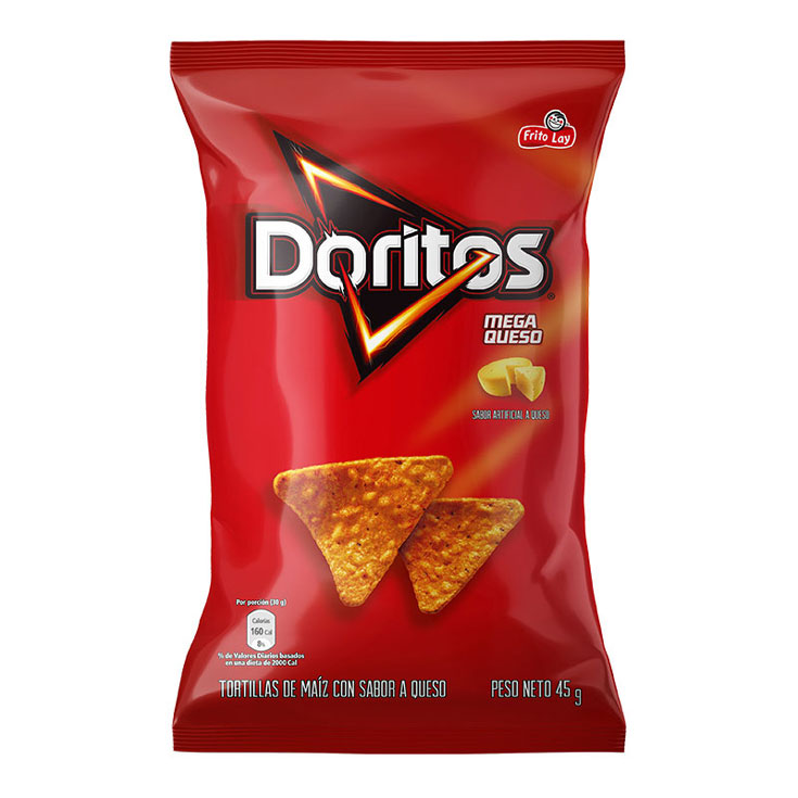 Doritos Mega Queso 45G - supermercadosantamaria.com