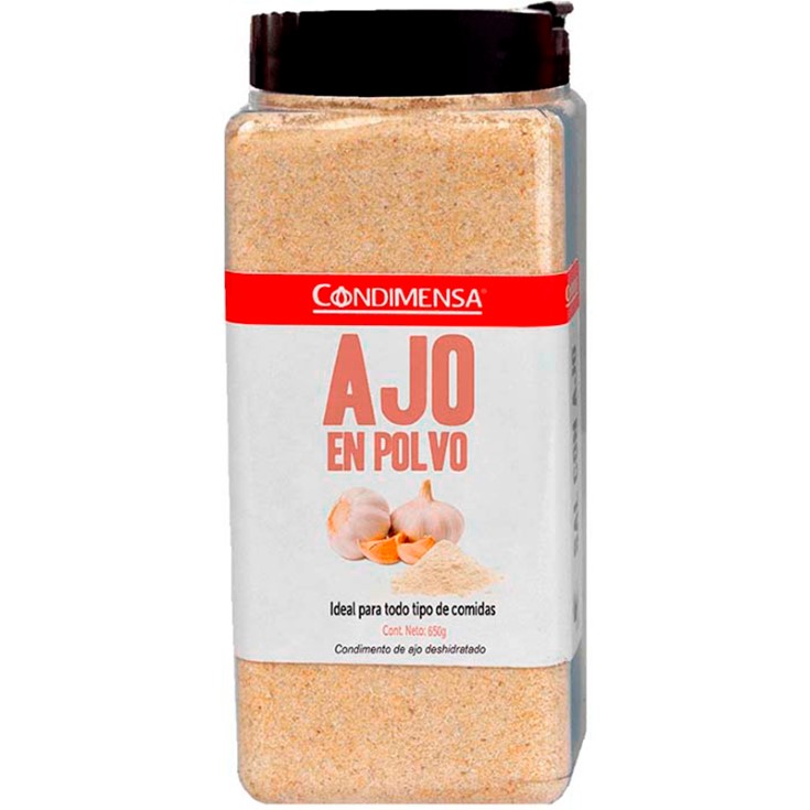 Ajo En Polvo Condimensa 650 Gr - supermercadosantamaria.com