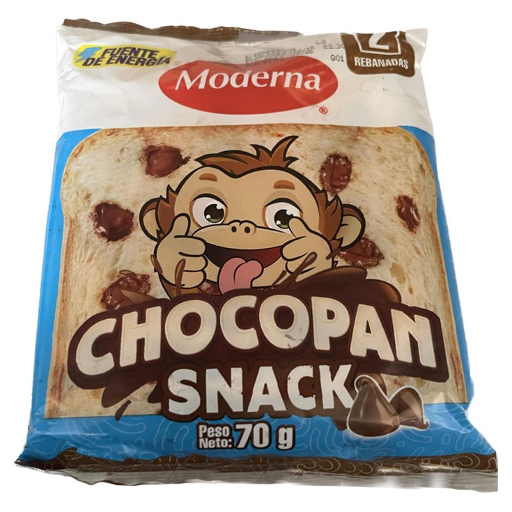 Chocopan Moderna 2Pack 70 Gr - supermercadosantamaria.com
