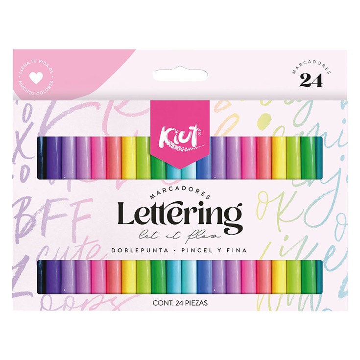 Caja De Colores Kiut X 24 Unidades - supermercadosantamaria.com