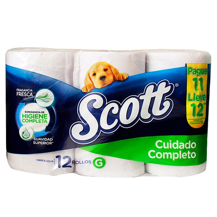 Scott Papel Higiénico Jumbo 12 Uni - supermercadosantamaria.com