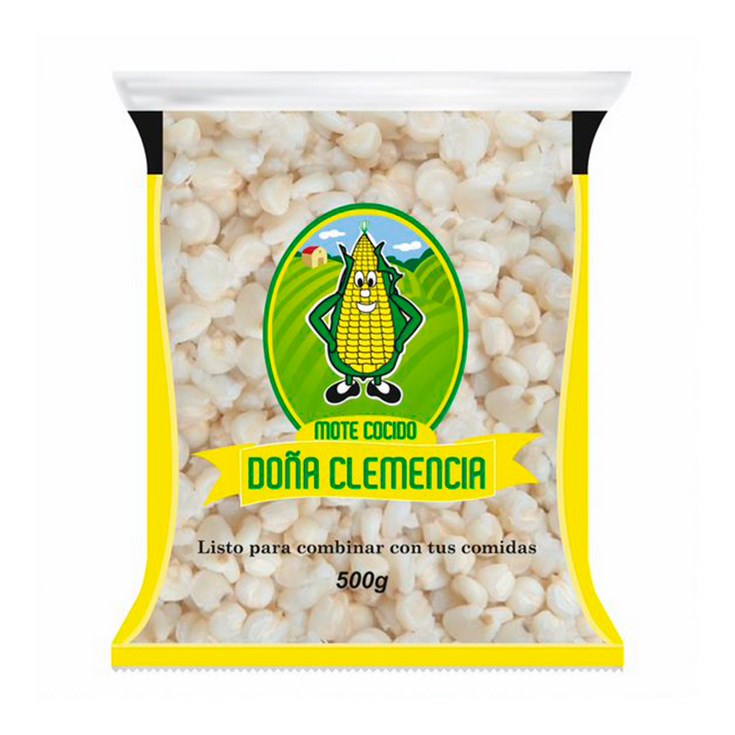 Doña Clemencia Mote Preparado De 500 Gr. - supermercadosantamaria.com