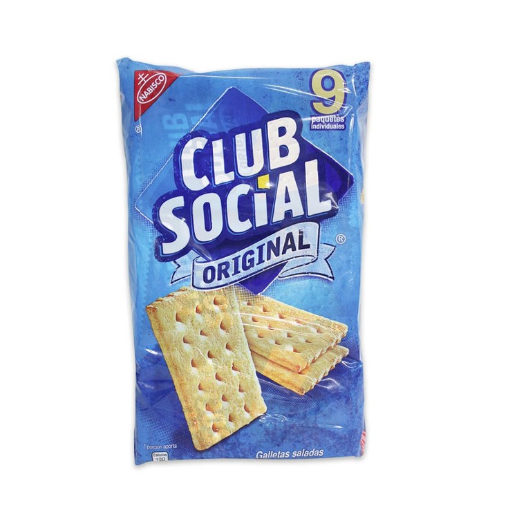 Galleta Original Club Social 234 Gr - supermercadosantamaria.com