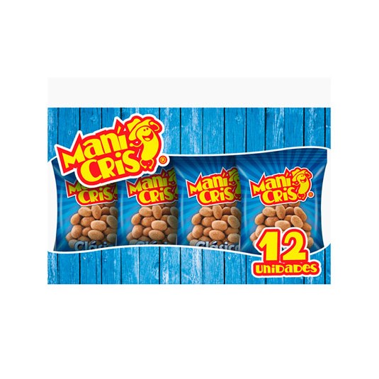 Kandi Maní Cobertura Dulce Crocante Mani Cris - supermercadosantamaria.com