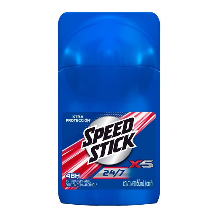 Speed Stick X5 Roll On 50 Ml - supermercadosantamaria.com