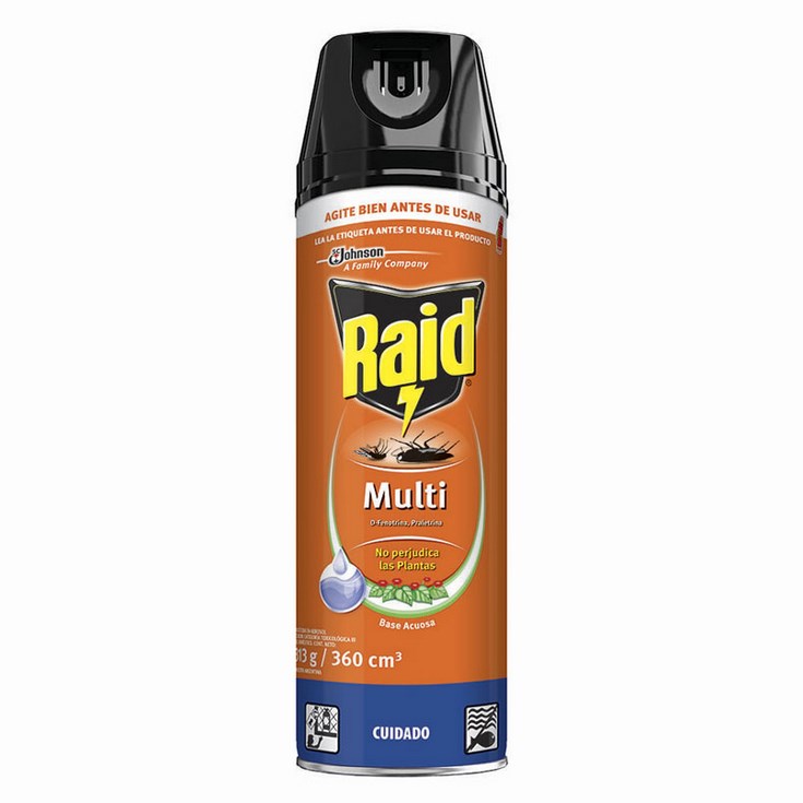 Aerosol Insecticida Raid Multiuso 360 Ml - supermercadosantamaria.com