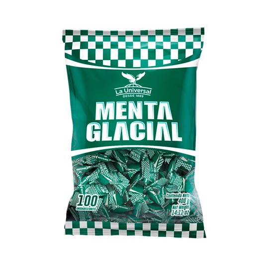 Caramelo Menta Glacial La Universal 330G - supermercadosantamaria.com