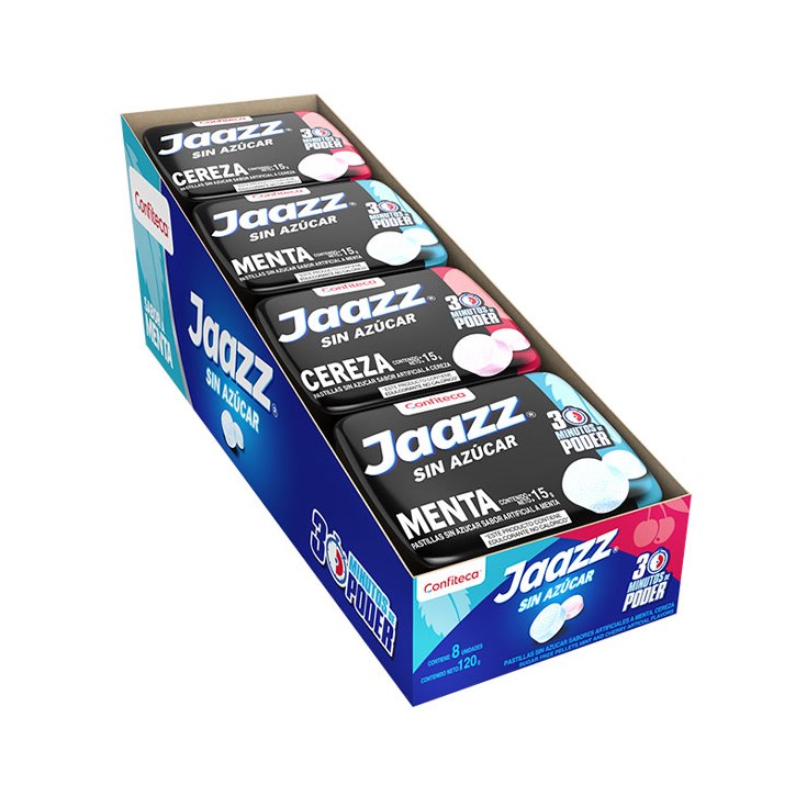 Caramelo Sin Azúcar Compuesto Surtido Jaazz 1 - supermercadosantamaria.com