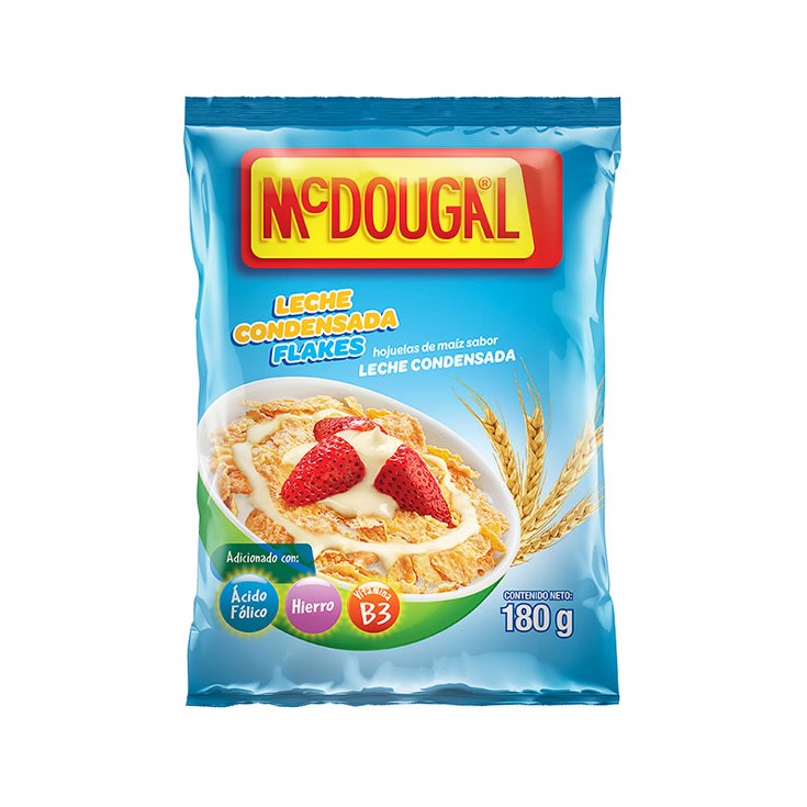 Cereal Funda Flakes Leche Condensad Mc Dougal - supermercadosantamaria.com