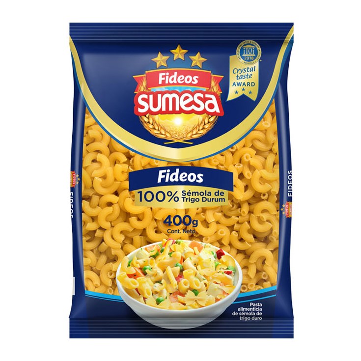 Fideo Codito Sumesa 400 Gr - supermercadosantamaria.com