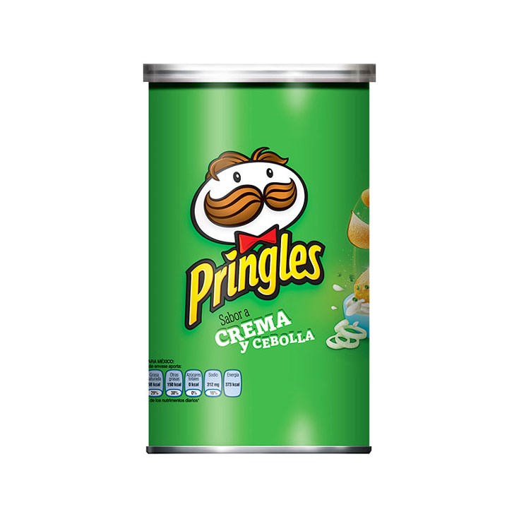 Papa Sabor Crema Cebolla Pringles 71 Gr - supermercadosantamaria.com