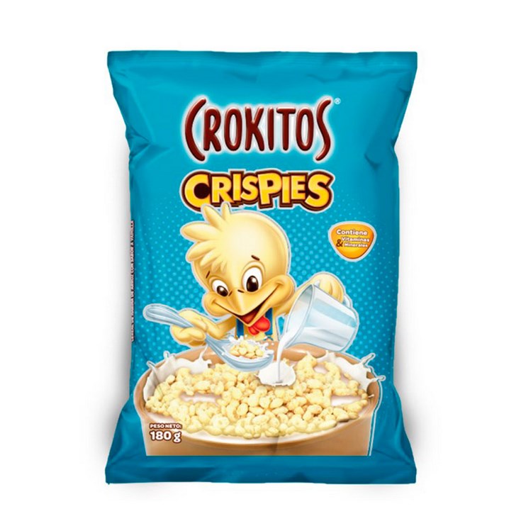 Cereal Arroz Crocante Vainilla Funda Crokitos - supermercadosantamaria.com